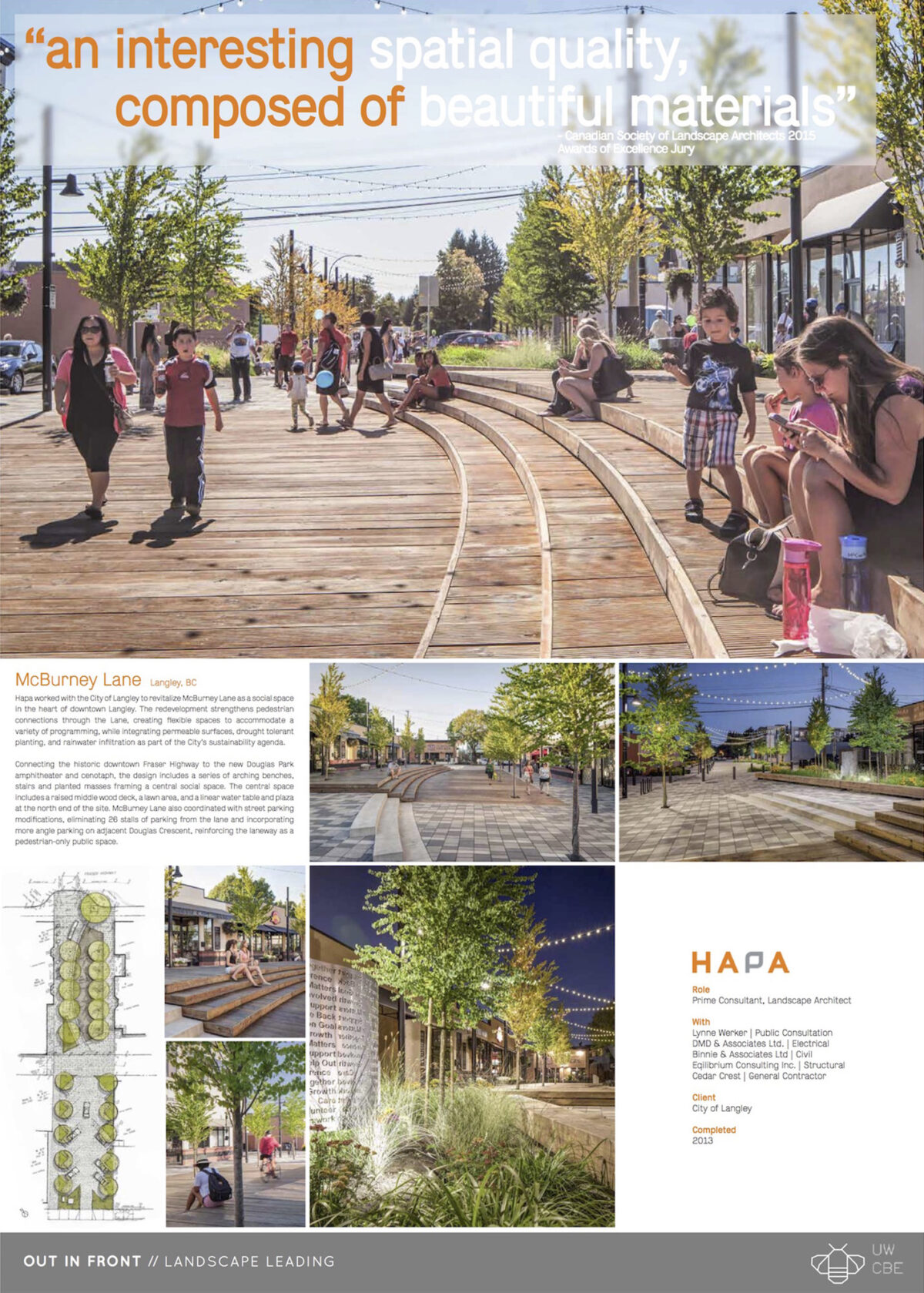 Out In Front - 2015 - Landscape Architecture