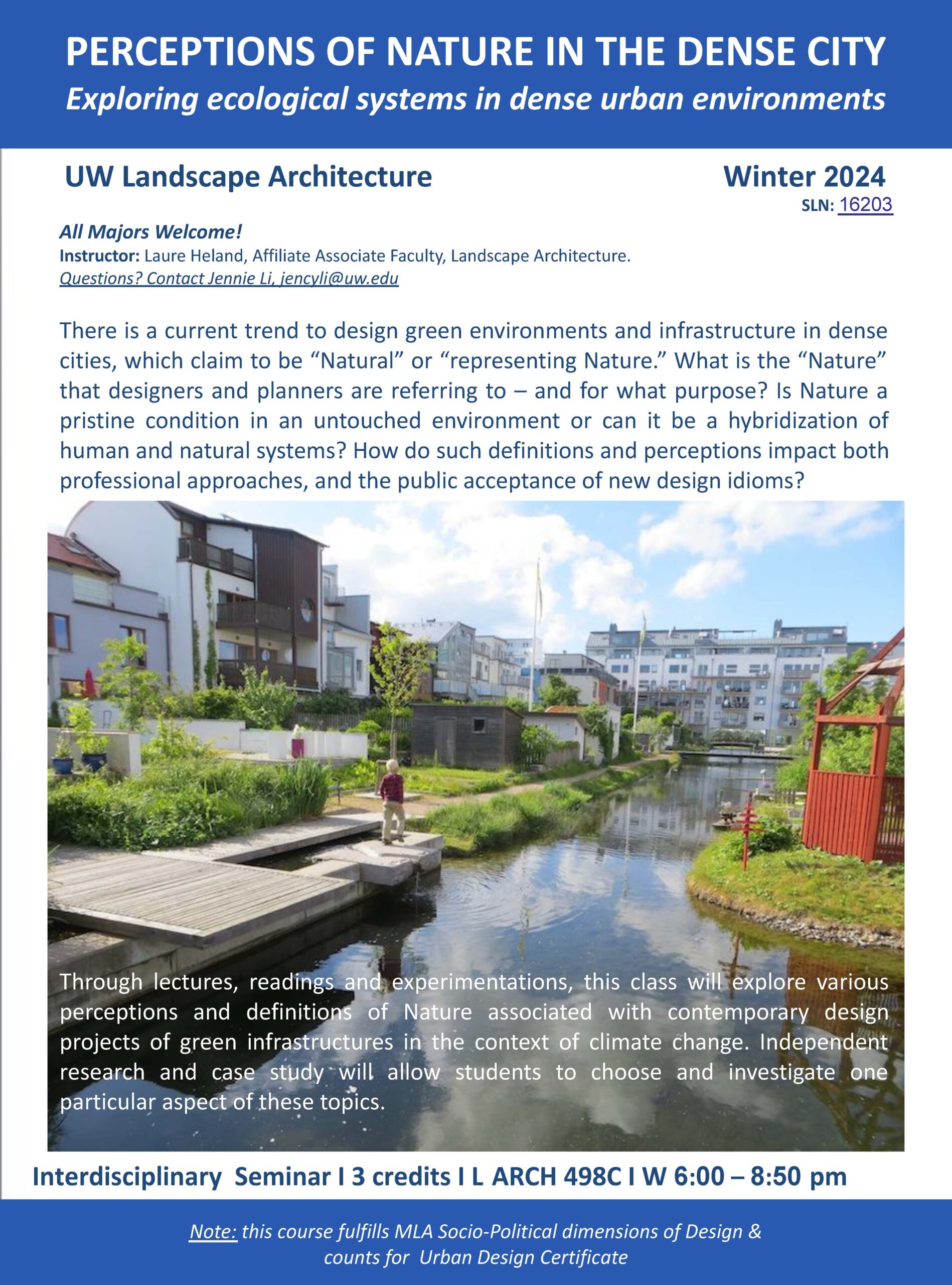 Courses - Landscape Architecture
